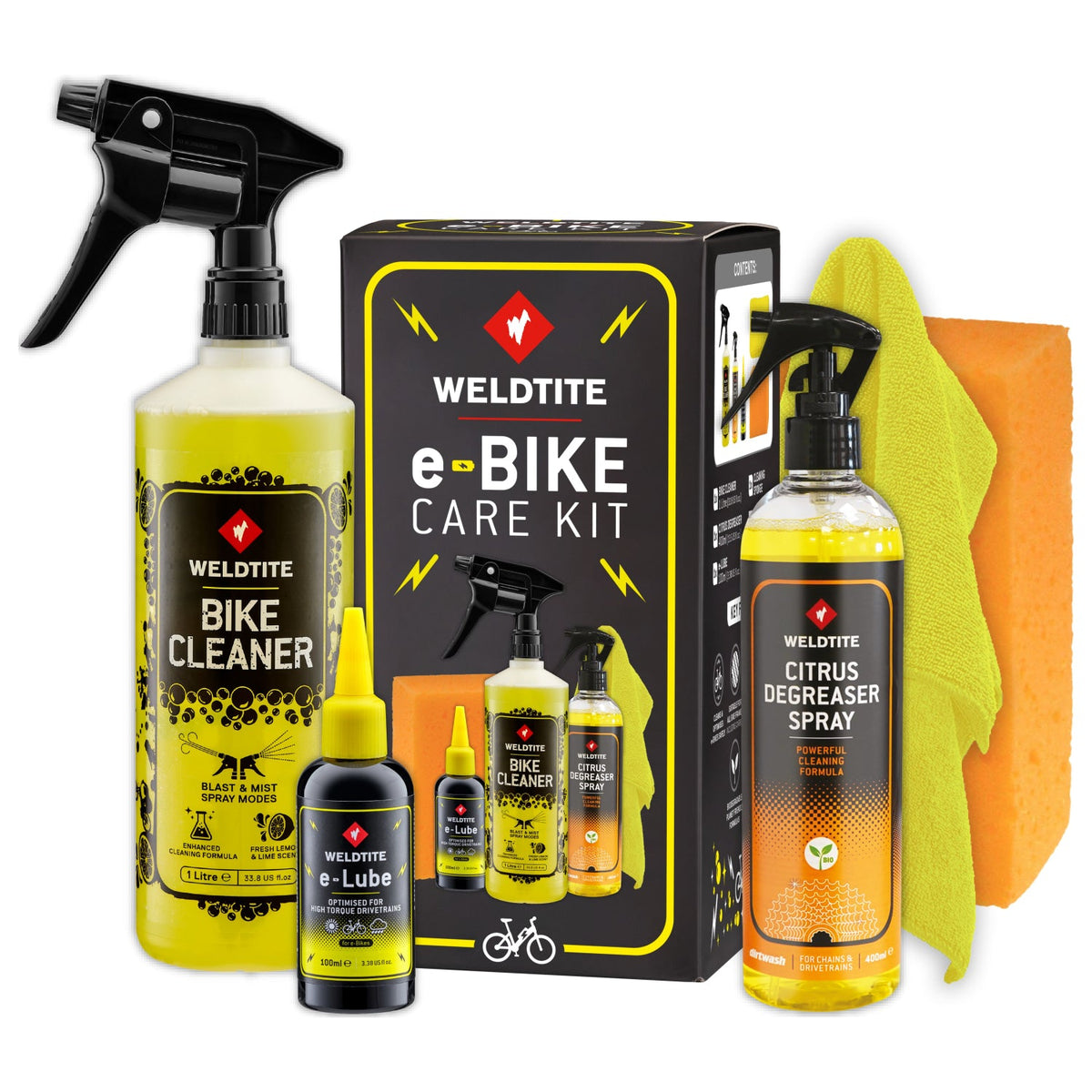 Weldtite E-Bike Care Kit– Pushbikes