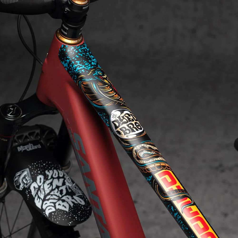 Dyedbro RRR X Collab Frame Protection– Pushbikes